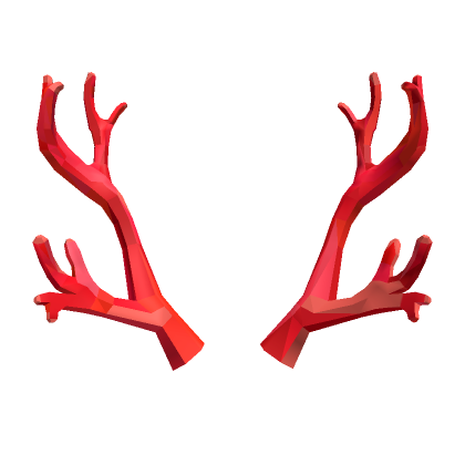 Red Sparkletime Antlers | Roblox Item - Rolimon's