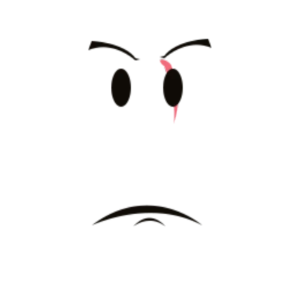Serious Red Eye Scar | Roblox Limited Item - Rolimon's