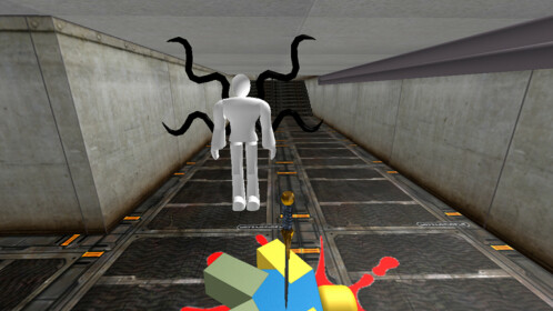DO NOT PLAY... Slender man will attack you... - Roblox