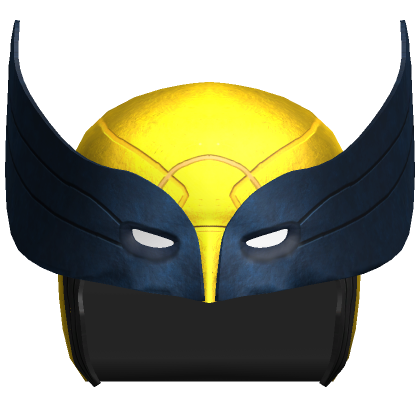 Máscara de vaca amarilla icónica de Wolverine Logan - Roblox