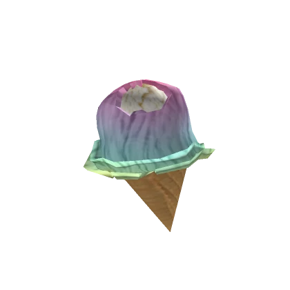 Fluffy Birthday Party Ice Cream | Roblox Item - Rolimon's
