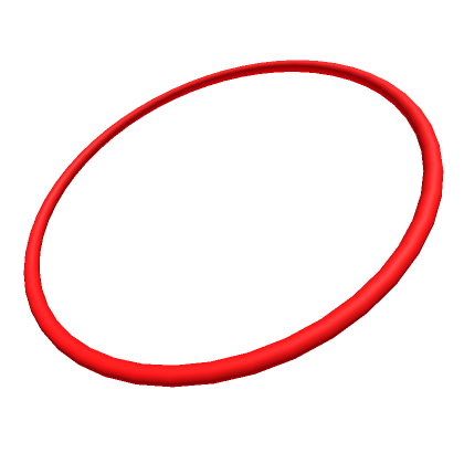 Red Hula Hoop | Roblox Item - Rolimon's