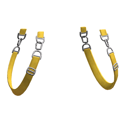 Yellow Suspender Waist Straps | Roblox Item - Rolimon's