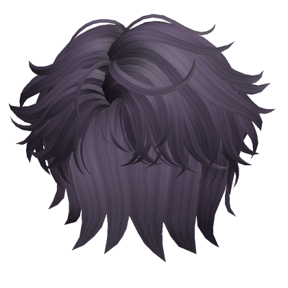 Stylish Side Swept Hair(Purple) | Roblox Item - Rolimon's