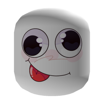 Googely Eyes Silly Face [Instutional White] | Roblox Item - Rolimon's