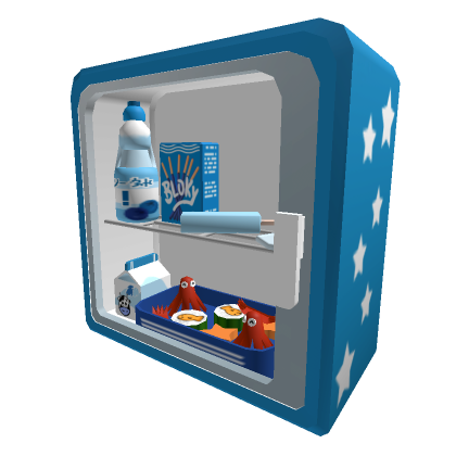 Blue Back Snack Fridge | Roblox Item - Rolimon's