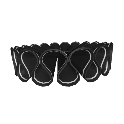 Clown Ruffles in Black & White 3.0 | Roblox Item - Rolimon's