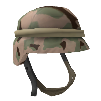 Casco militar de camuflaje del desierto - Roblox