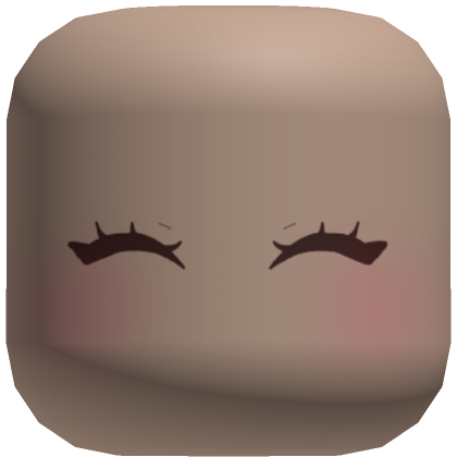 ୨୧ cute happy kawaii mermaid eyelash blush mask | Roblox Item - Rolimon's