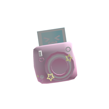 Pink Kawaii Polaroid Instant Camera | Roblox Item - Rolimon's