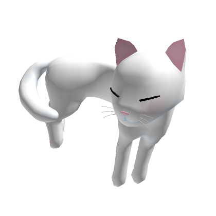 White Cat On Your Shoulders (3.0) | Roblox Item - Rolimon's