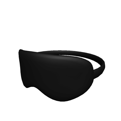 Black Sleeping Mask | Roblox Item - Rolimon's