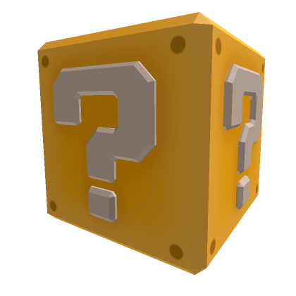 Golden Lucky Block Head | Roblox Item - Rolimon's