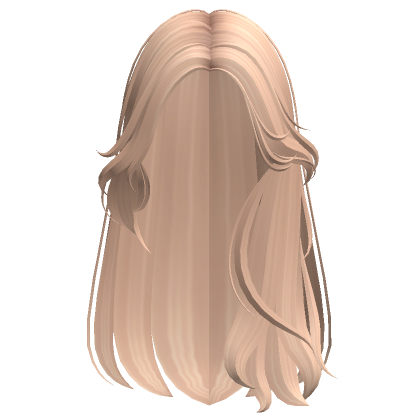 Cabello Largo Lush Soft Messy Girl (Rubio) - Roblox