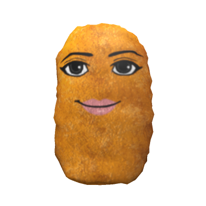 Woman Face Chicken Nugget Pet Behind You | Roblox Item - Rolimon's