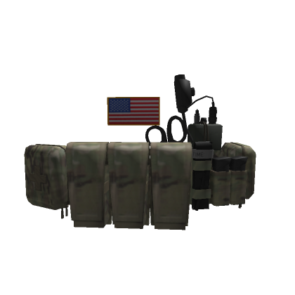 Multipat Pouches w/ US Patch | Roblox Item - Rolimon's