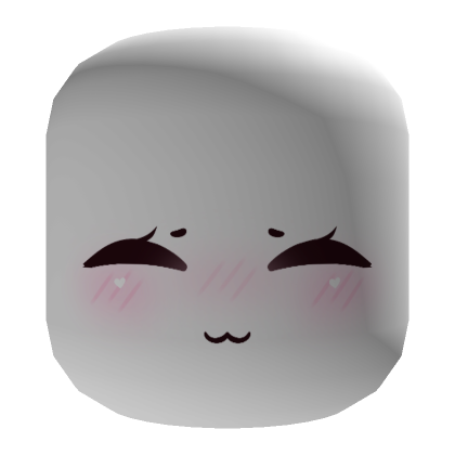 Kawaii Silly Blush Face | Roblox Item - Rolimon's
