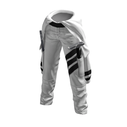 Engineering Pants White Black | Roblox Item - Rolimon's