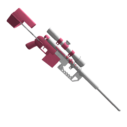 Arma de brinquedo de sniper rosa - Roblox
