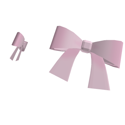 cute pink double bows | Roblox Item - Rolimon's