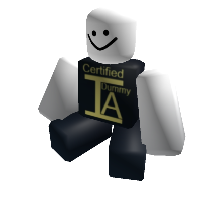IA Certified Dummy Pal | Roblox Item - Rolimon's