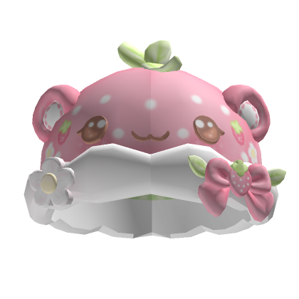 Kawaii Vines Cutesy Strawberry Hat V2 | Roblox Item - Rolimon's