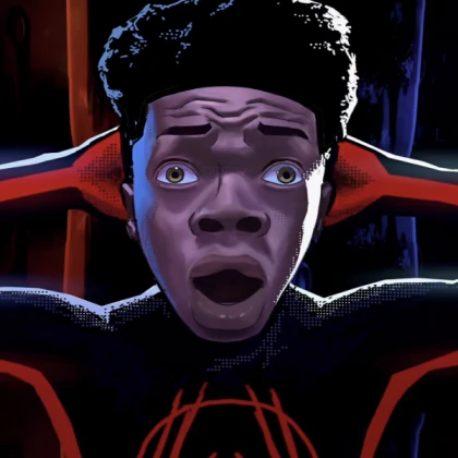 Miles Morales (suprised)