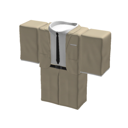 Beige Suit (open) 1.0 | Roblox Item - Rolimon's