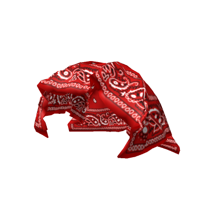 Red Bandana Y2K V1 | Roblox Item - Rolimon's