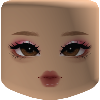 Pink Soft Look Mask Light Skin Tone | Roblox Item - Rolimon's