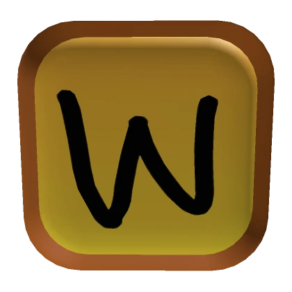 Words with Friends Tile COSTUME | ITFT | OSC | Roblox Item - Rolimon's