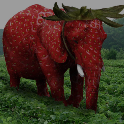 Strawberry Elephant PFP | Roblox Item - Rolimon's
