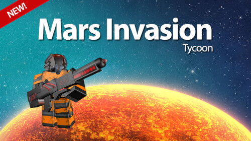 Tycoon de Invasión de Alien del Espacio de Marte - Roblox