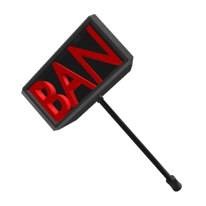 [ ⌛ ] Ban Hammer | Roblox Item - Rolimon's