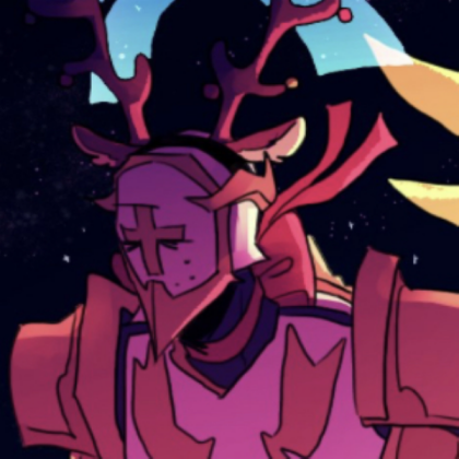 Gabriel matching ultrakill christmas pfp icon