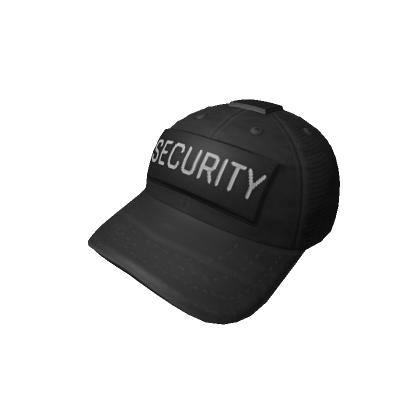 Tactical Security Cap | Roblox Item - Rolimon's