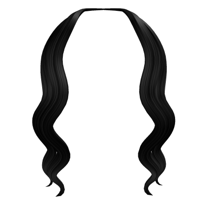 Long Wavy Pigtail Hair Extensions | Roblox Item - Rolimon's