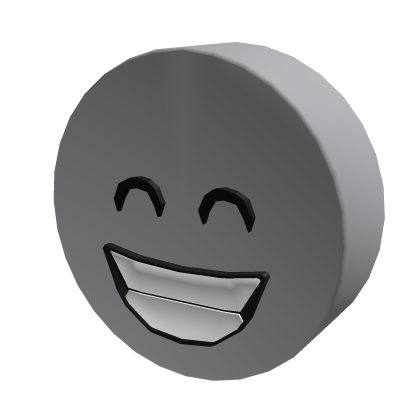 Recolorable Grin Emoji Head - Roblox