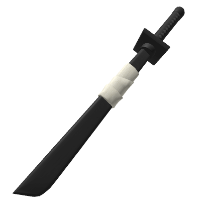 Sheathed Black Sword [BACK] | Roblox Item - Rolimon's