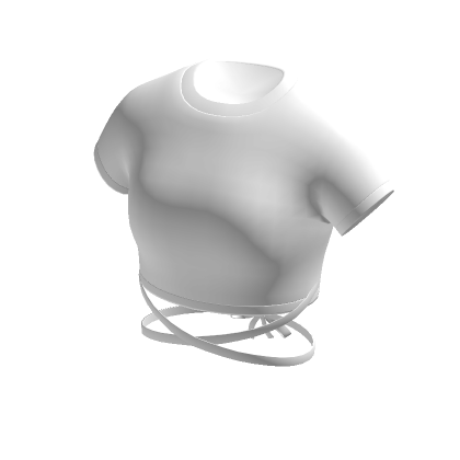 White Crop Top | Roblox Item - Rolimon's