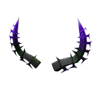 Poisoned Horns of the Toxic Wasteland | Roblox Limited Item - Rolimon's