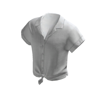 Tie-Front Top - White - Roblox