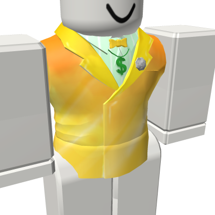 Golden Suit of Bling Squared - Roblox
