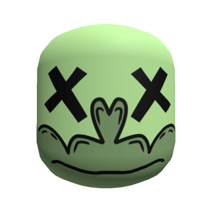 Blind Zombie Face [Moss Green] | Roblox Item - Rolimon's