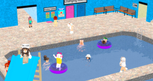 아주 깊은 수영장 - Roblox