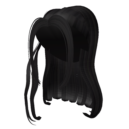 Princess Wavy hair in black | Roblox Item - Rolimon's