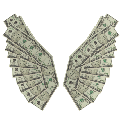 Money Wings - $100 Cash Dollar | Roblox Item - Rolimon's