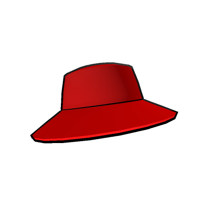 Extremely Red Bucket Hat | Roblox Item - Rolimon's