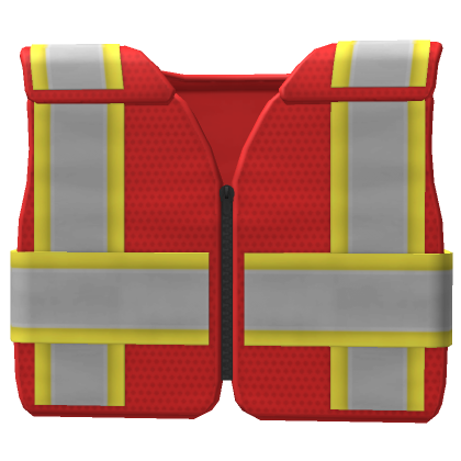 Red High Visibility Vest | Roblox Item - Rolimon's