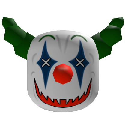 Creepy Clown Mask (Green) | Roblox Item - Rolimon's
